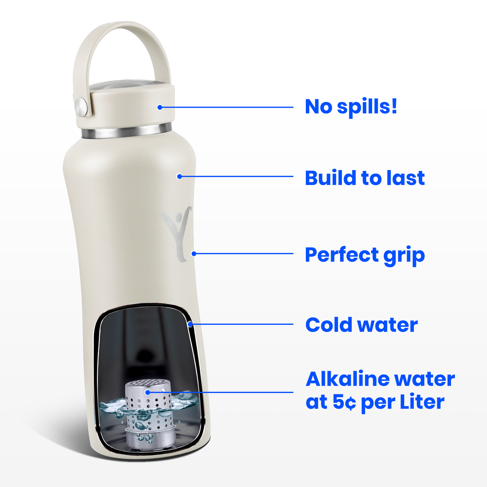 Shop 32 oz DYLN Insulated Alkaline Water Bottle - dyln.co